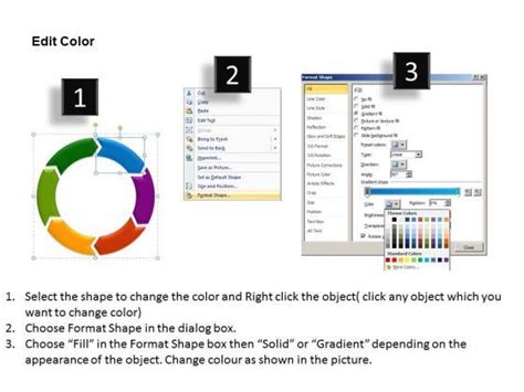 PowerPoint Design Slides Teamwork Cycle Diagram Ppt Layout