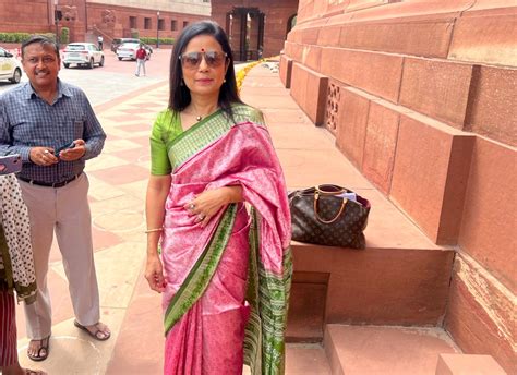 Where Are Your Priorities Madam Mahua To Irani On Flying Kiss Row India News