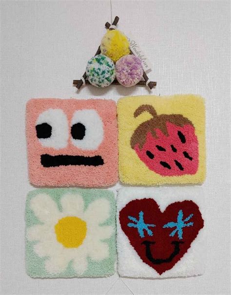 송파잠실 터프팅 원데이 클래스 감성 미니러그 솜씨당