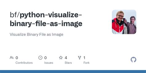 Github Bfpython Visualize Binary File As Image Visualize Binary