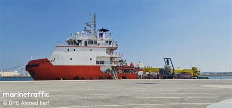 Ship Halul 53 Offshore Supply Ship Registered In Qatar Vessel