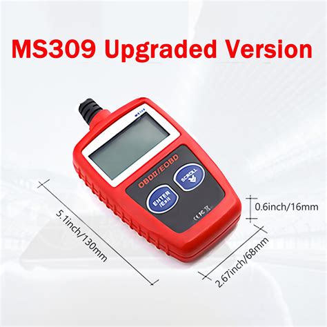 unlock your car s hidden secrets ms309 obd2 obdii fault code reader