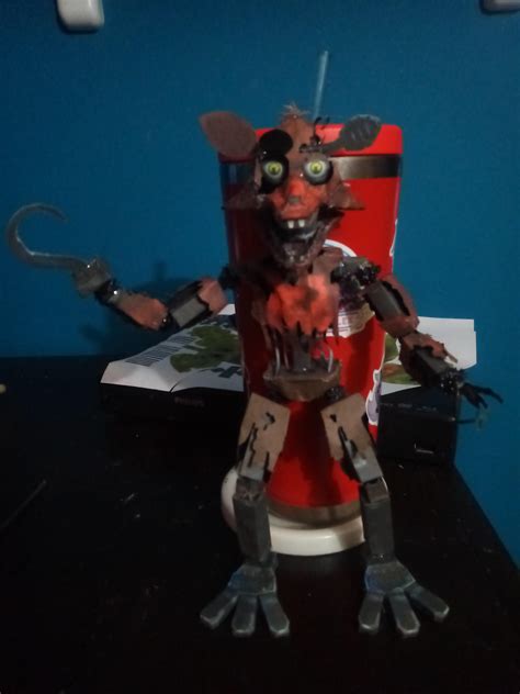 Withered Foxy Papercraft Built Remastered By Vincintafton On Deviantart