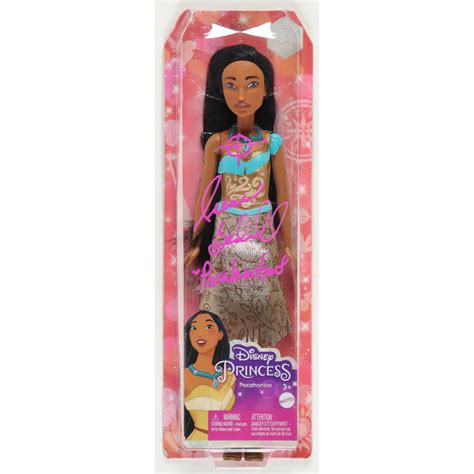 Irene Bedard Signed Disney Princess Pocahontas Fashion Doll Inscribed