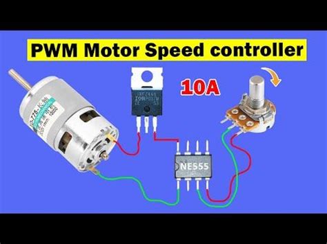 91 PWM DC Motor Speed Controller DIY Simple 12V Motor Controller YouTube In 2024 Motor