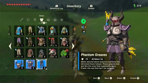 How To Find The Phantom Armor In Breath Of The Wild