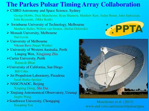 ppt pulsar timing arrays powerpoint presentation free download id