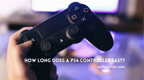 How Long Does A PS Controller Last Lifespan Battery Life