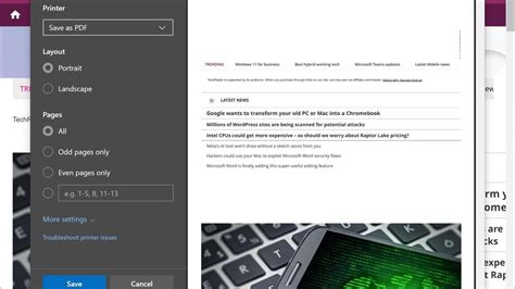 How To Save A Webpage As PDF On Windows And Mac TechRadar