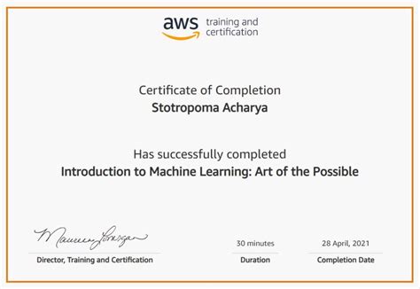 Stotropoma Acharya On Linkedin Aws Machinelearning Awstraining Awscertification Ai