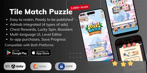 Tile Match Puzzle Unity Complete Source Code By Bimbimnet Codester
