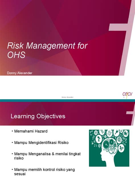Risk Assessment Training Pdf