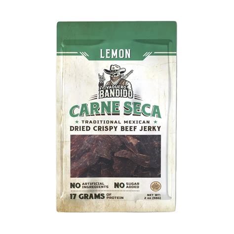 Lemon Carne Seca Mexican Beef Jerky Casa Y Cocina