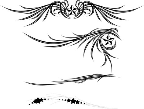 Wings Vector Swirl Pattern Images Swirl Pattern Vector Wings Wings And Stars Ornament And