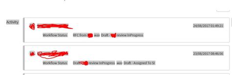 delete activity comment log servicenow community