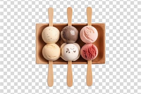 557 Ice Cream Scoops Isolated Graphic By Whimsy Girl · Creative Fabrica