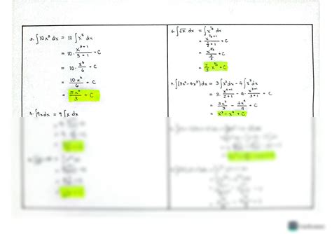 Solution Integral Calculus Notes And Reviewer With Examples Studypool