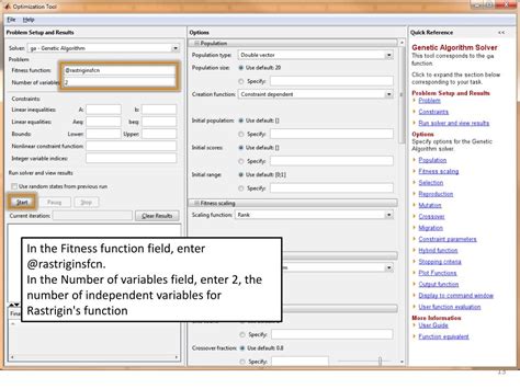 PPT Using Matlab Global Optimization Toolbox For Genetic Algorithms PowerPoint Presentation