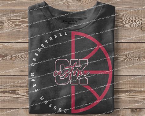 Personalized Mascot Basketball Png Custom Team Design Digital