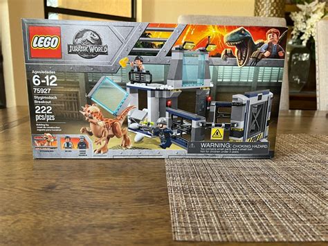 Nisb Lego 75927 Stygimoloch Breakout Jurassic World Rare And Retired