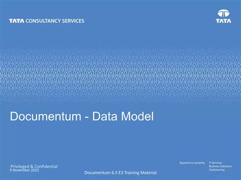 Documentum Data Modelsppt