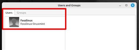 Linux Mint User And Group Management Foss Linux