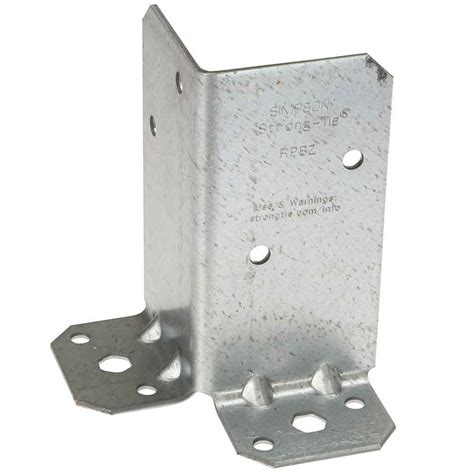 Simpson Rpbz Retrofit Post Base Zmax Finish Fasteners Plus
