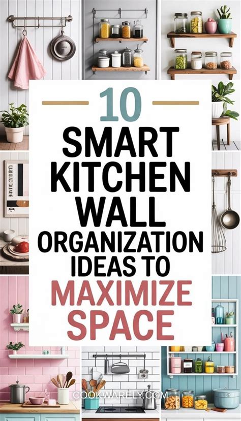 10 Smart Kitchen Wall Organization Ideas To Maximize Space Wall Mounted Kitchen Storage
