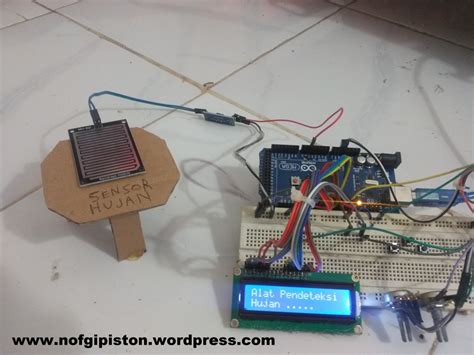 Membuat Alat Pendeteksi Hujan Berbasis Arduino Dan Rain Sensor Nofgi