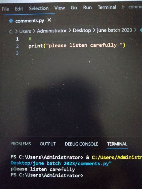 Suneetha Telagamreddi On Linkedin Task 4 Practice Comments Variables And Datatypes Task 5 Write