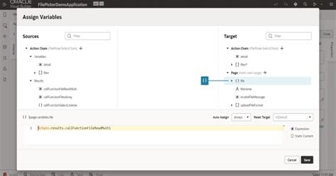How To Upload A File In Vbcs Using File Picker