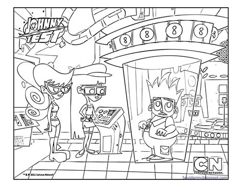 Johnny Test Coloring Pages Coloring Pages