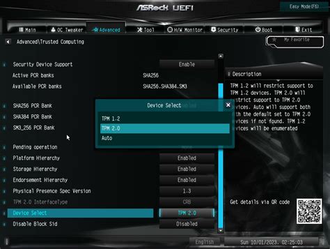 How To Enable Tpm 2 0 In Bios