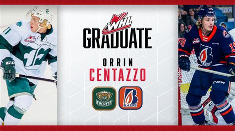 Whl Class Of 2021 Orrin Centazzo Western Hockey League