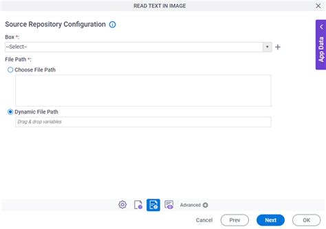 read text in image source repository box