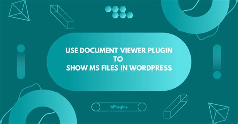How To Use Document Viewer To Show Ms Files In Wordpress