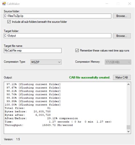 GitHub Sapientcoder CabMaker CabMaker Is A Free Windows Desktop Tool That Lets You Quickly
