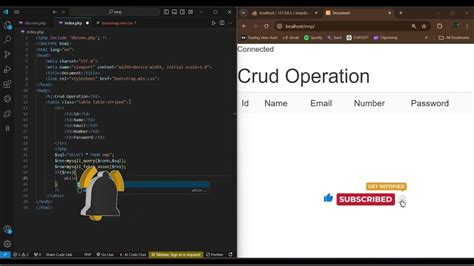 Beginner Php Crud Tutorial Database Connection Insert Update Delete Using Mysql Part 2