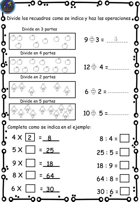 Descargar Archivo Divisiones Matematicas Matematicas Tercero De