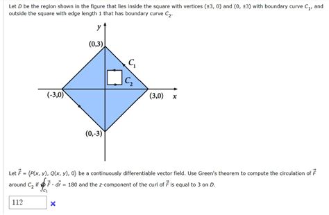 let d be the region shown in the figure that lies inside the square
