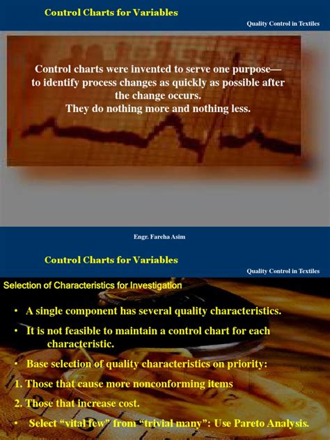 Lecture 17 Control Charts Pdf Mean Standard Deviation