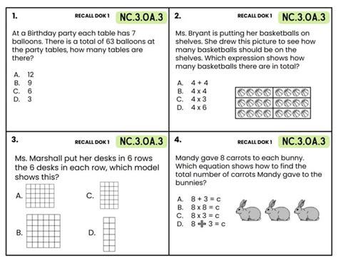 Multiplication Small Group Task Cards By Thoughtful Teaching Ms M