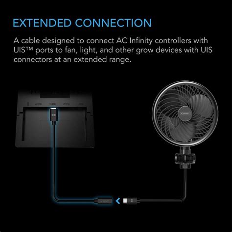 Ac Infinity Uis To Uis Extension Cable Hardwareandtools Online Store