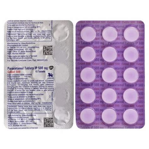 Panadol Paracetamol Tablets 650 Mg At Best Price In Proddatur Id 2851493816691