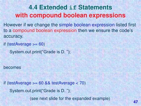 Ppt Chapter 4 Introduction To Control Statements Branching