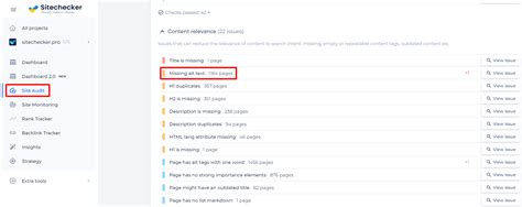 how do i fix missing alt text issue sitechecker