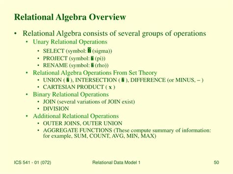 Ppt Database Systems A Review Relational Data Model 1 Dr Muhammad