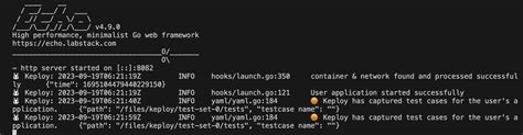 Echo SQL Sample Application