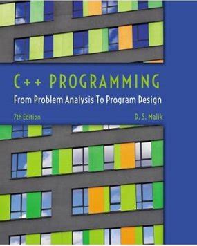 C Programming From Problem Analysis To Program Design