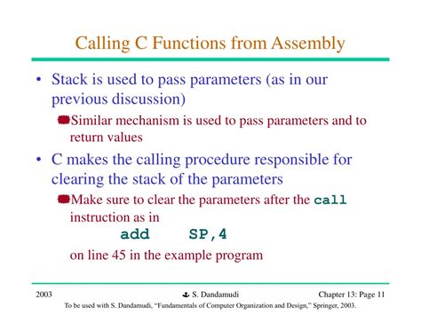 Ppt Mixed Mode Programming In C And Assembly Best Practices